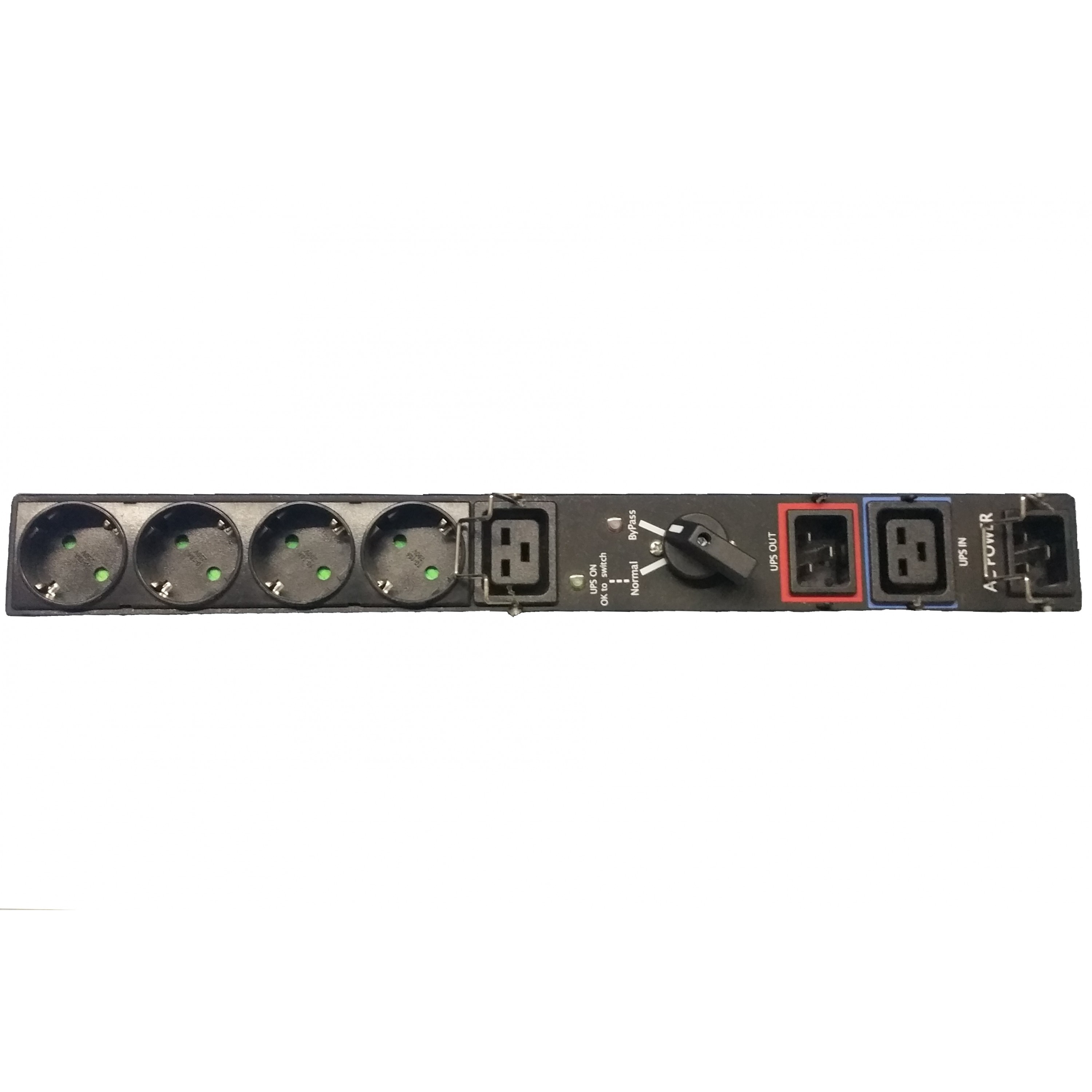 PDU MGE UPS SYSTEMS Hotswap MBP DIN 3400793800 1XBH41167 3680VA Max