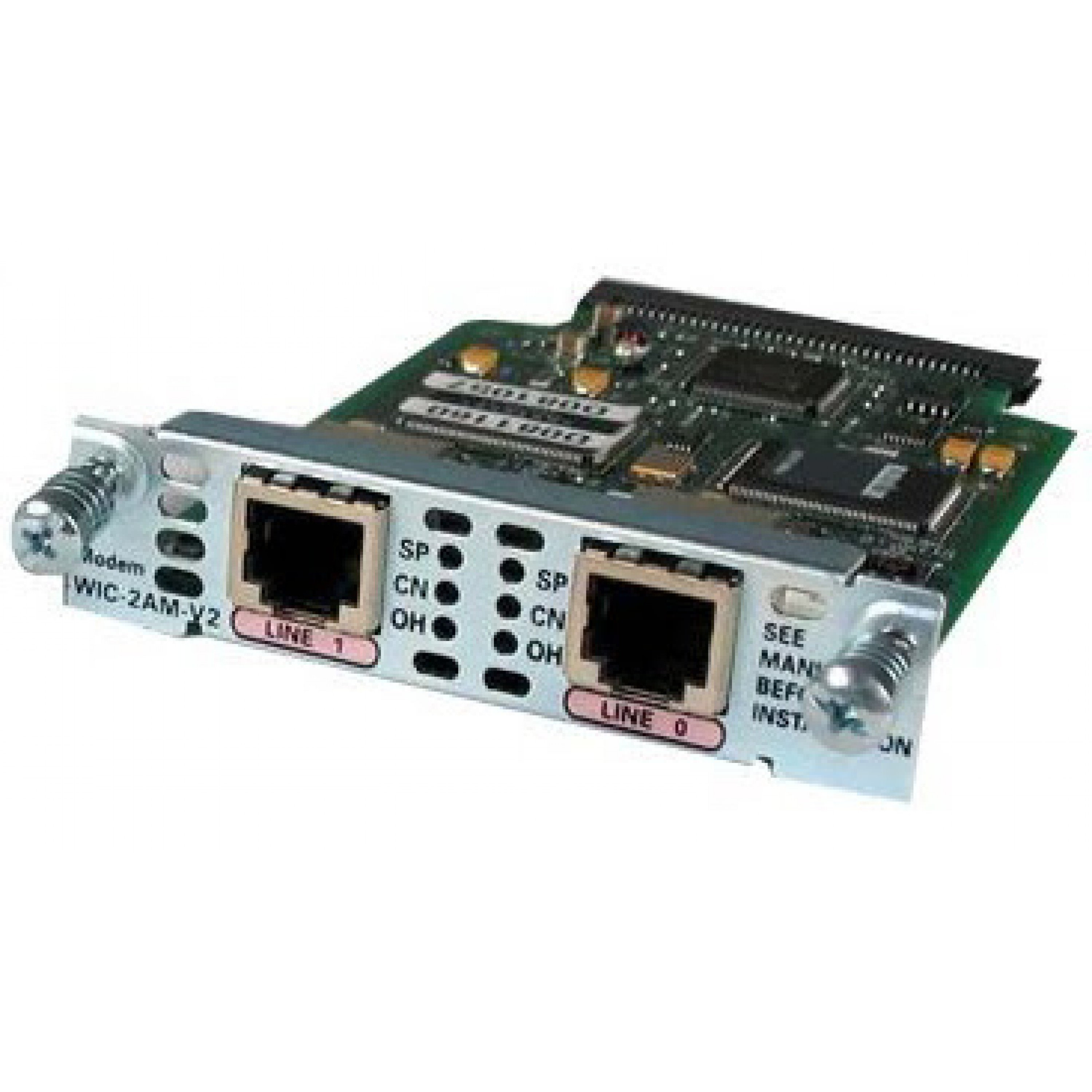 Placa de retea switch Cisco WIC-2AM-V2 0,056 Mbit/s